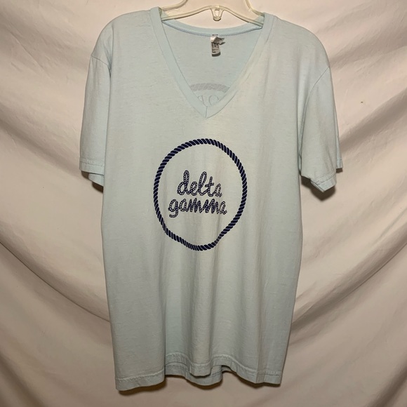 American Apparel | Tops | Delta Gamma Short Sleeve Tee | Poshmark